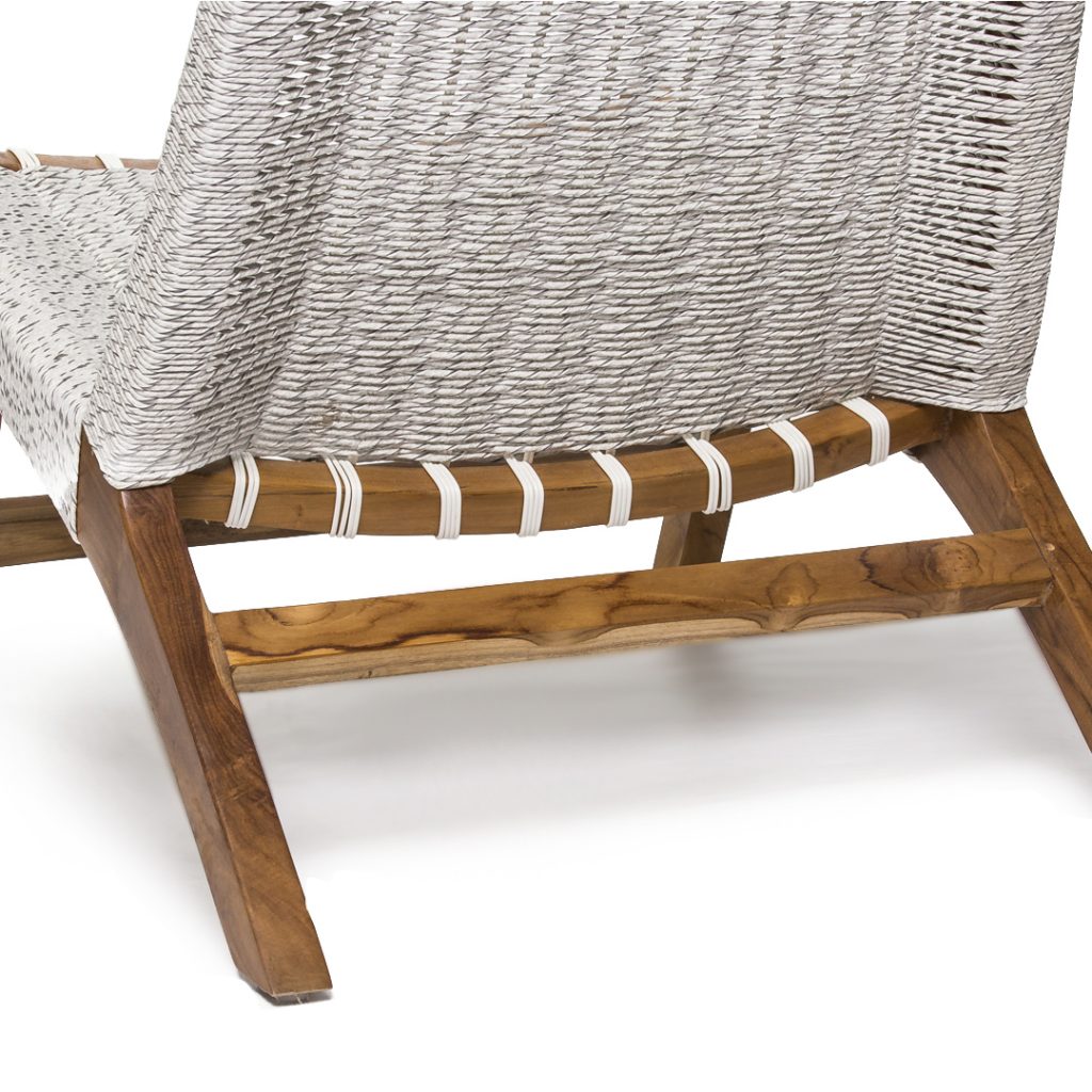 Brisa Relax Chair With Footstool | Escandi Design